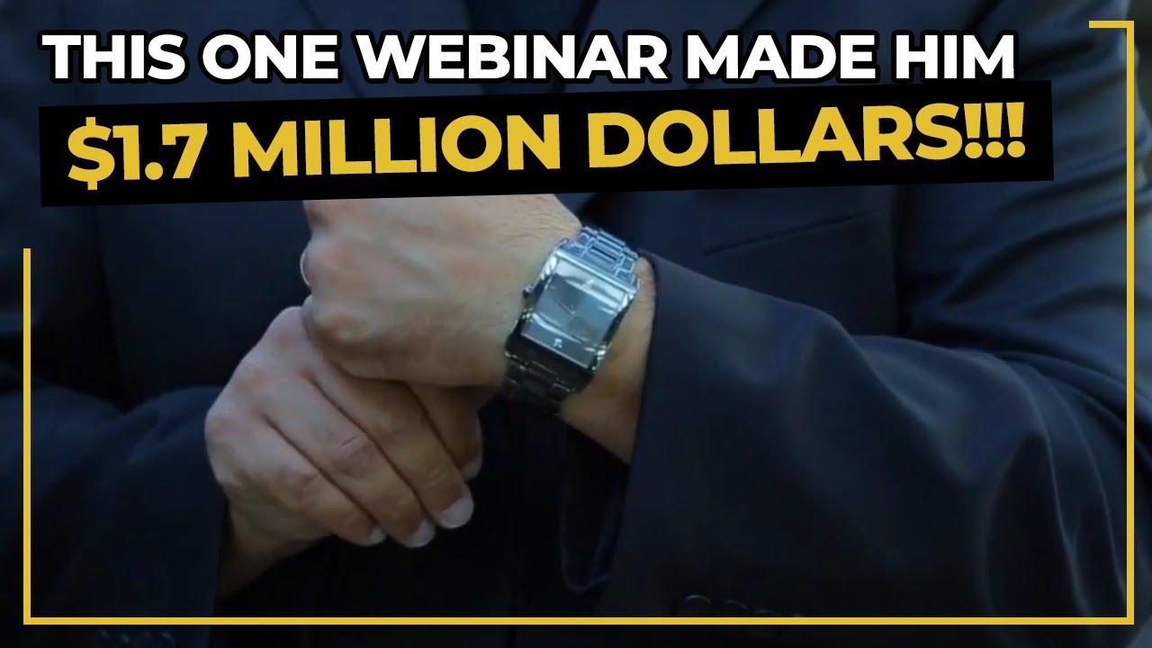 Clickfunnels Webinar Does $1.7M | James Smiley - YouTube