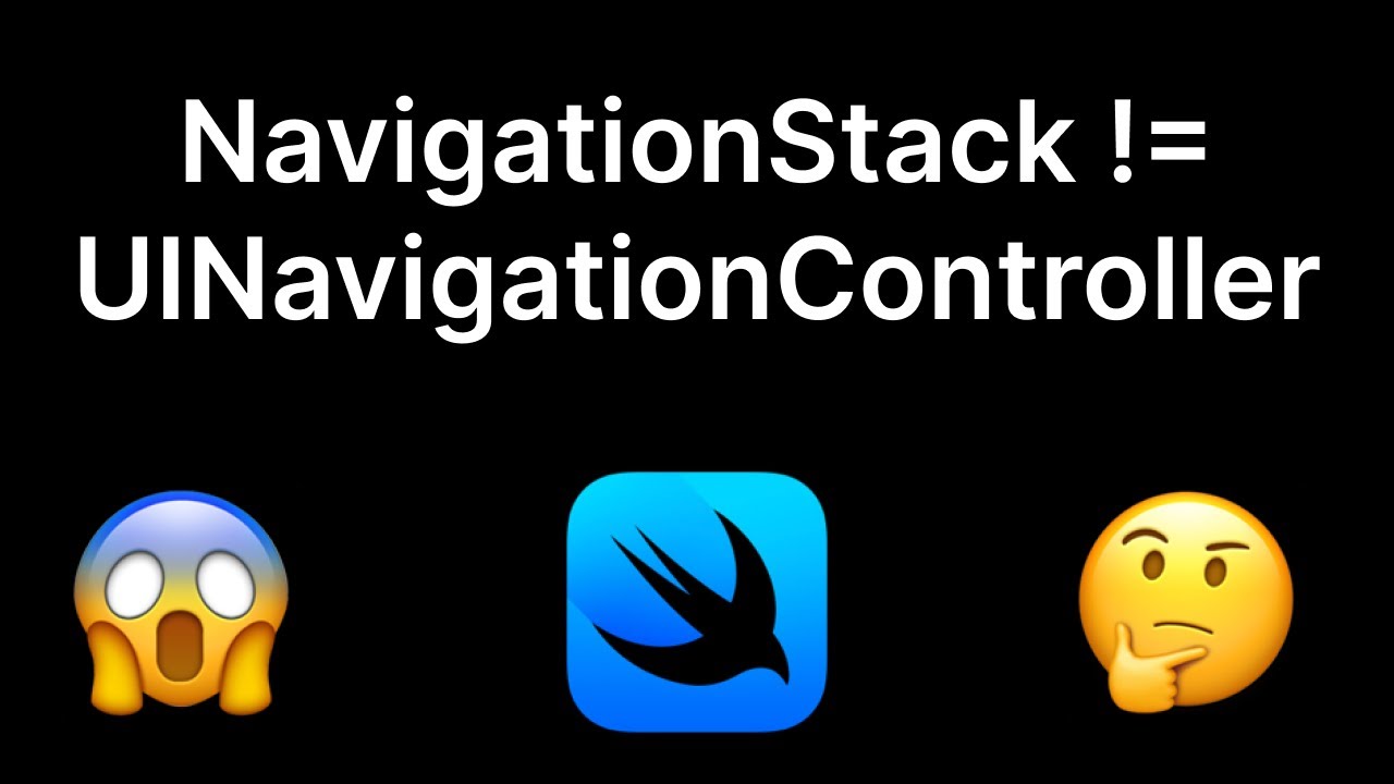 NavigationStack != UINavigationController - YouTube NavigationStack != UINavigationController - YouTube