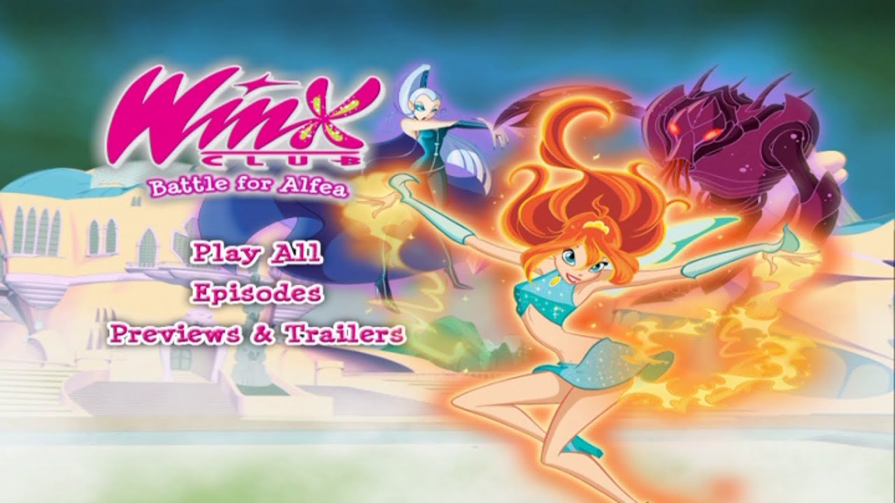 Winx Club - Season 1 Vol. 5 English 4Kids (Funimation) - DVD menus ...