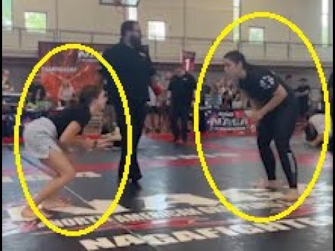 100 Lbs Girl Destroys Giant 180 Lbs Shehemoth - YouTube