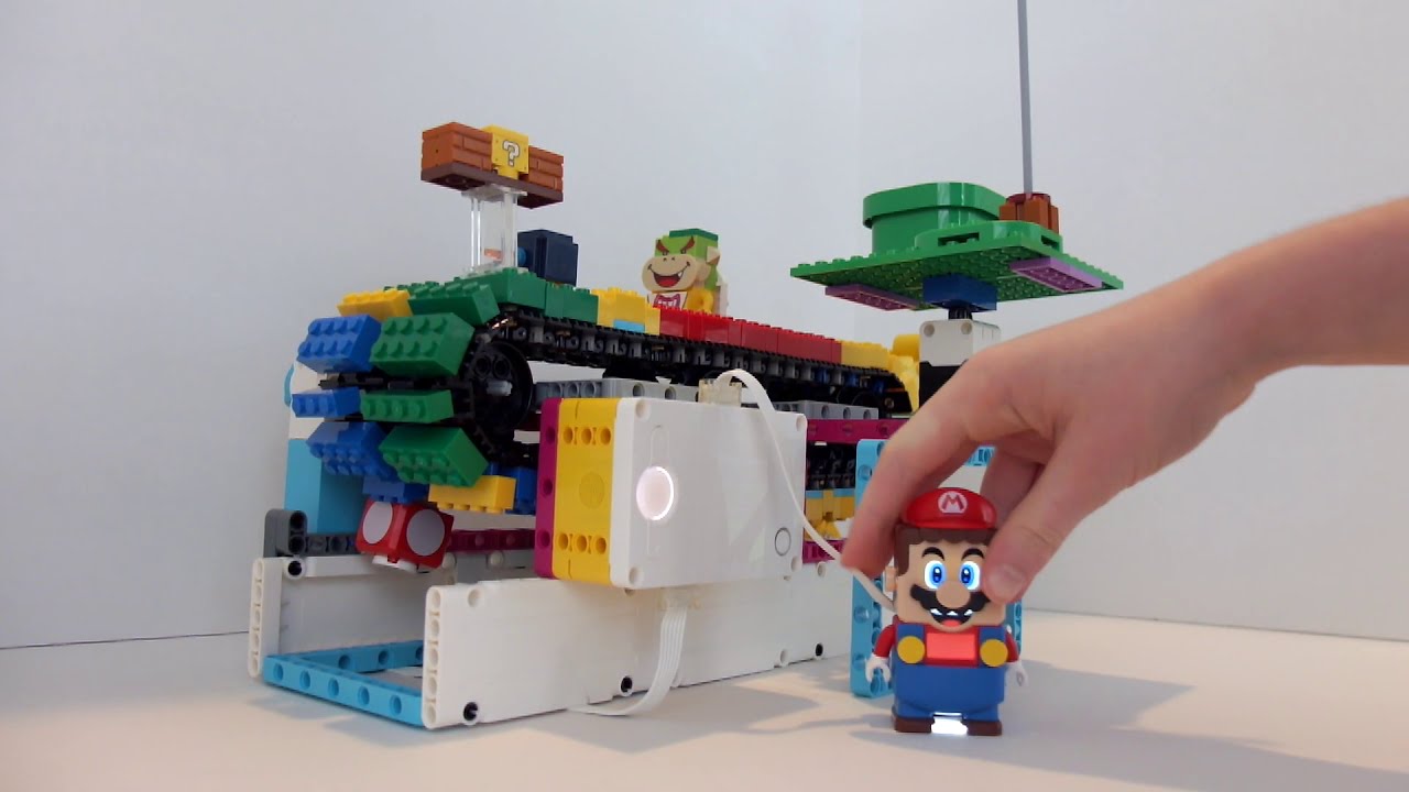 LEGO Mario with LEGO SPIKE Prime - YouTube