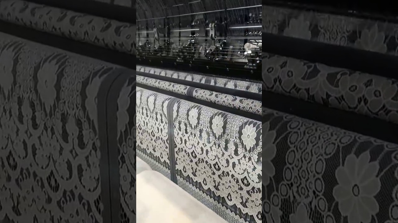 Multibar Textronic Lace Warp Knitting Machine / Tekstronik Dantel ...