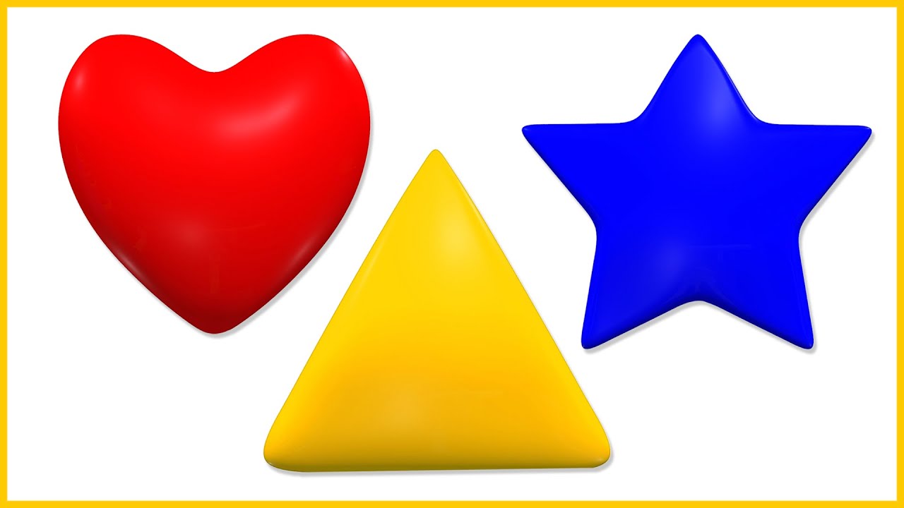 Shapes Balloons | Shape Song | Shapes for Kids | Shapes Name | Home ...
