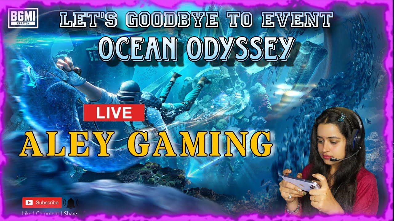 LAST DAY OF THIS EVENT ️😜😍 ROAD TO 10K || ALEY GAMING ||GIRLGAMER|| #bgmi DAY-304 - YouTube