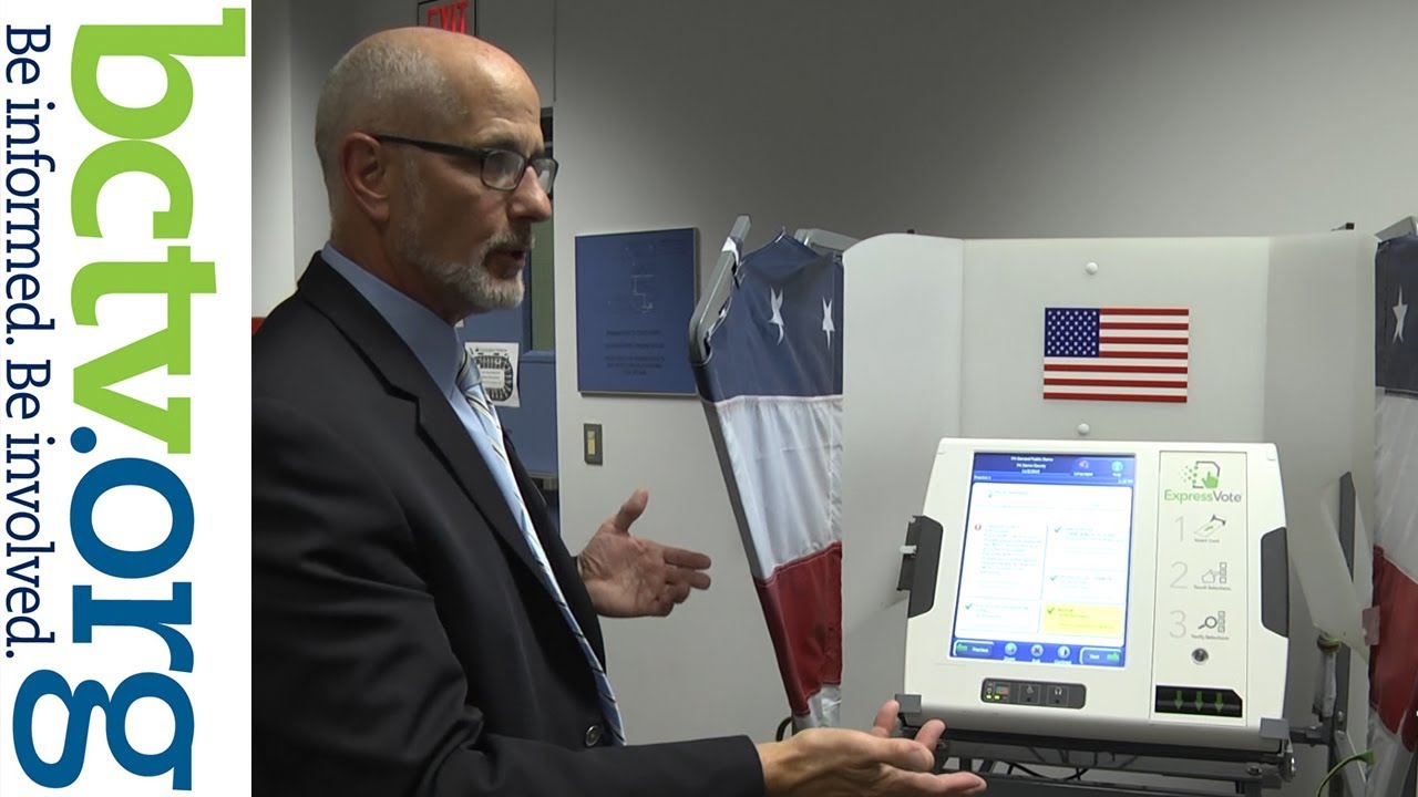 Election Services & New Voting Machines with Kevin Barnhardt - YouTube