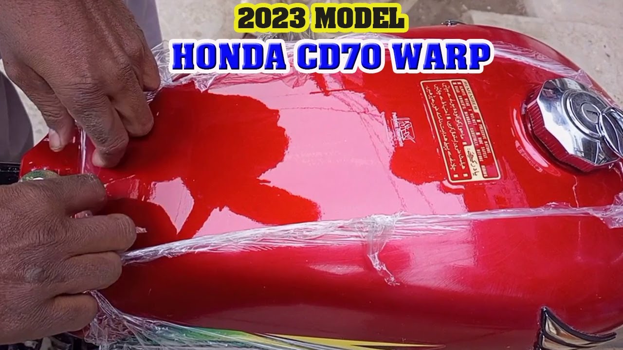 honda cd70 2023 model wrapping/tanveer decoration - YouTube