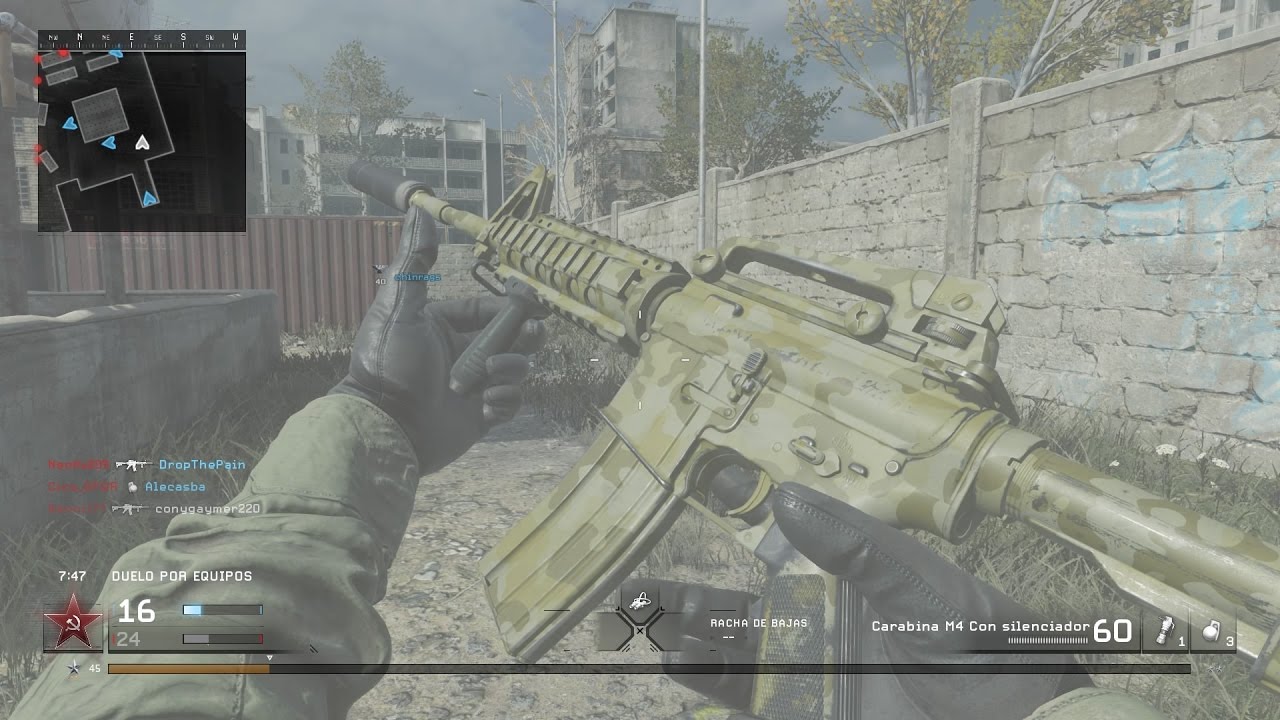 Call of Duty MW4 duelo por equipos BOG - YouTube