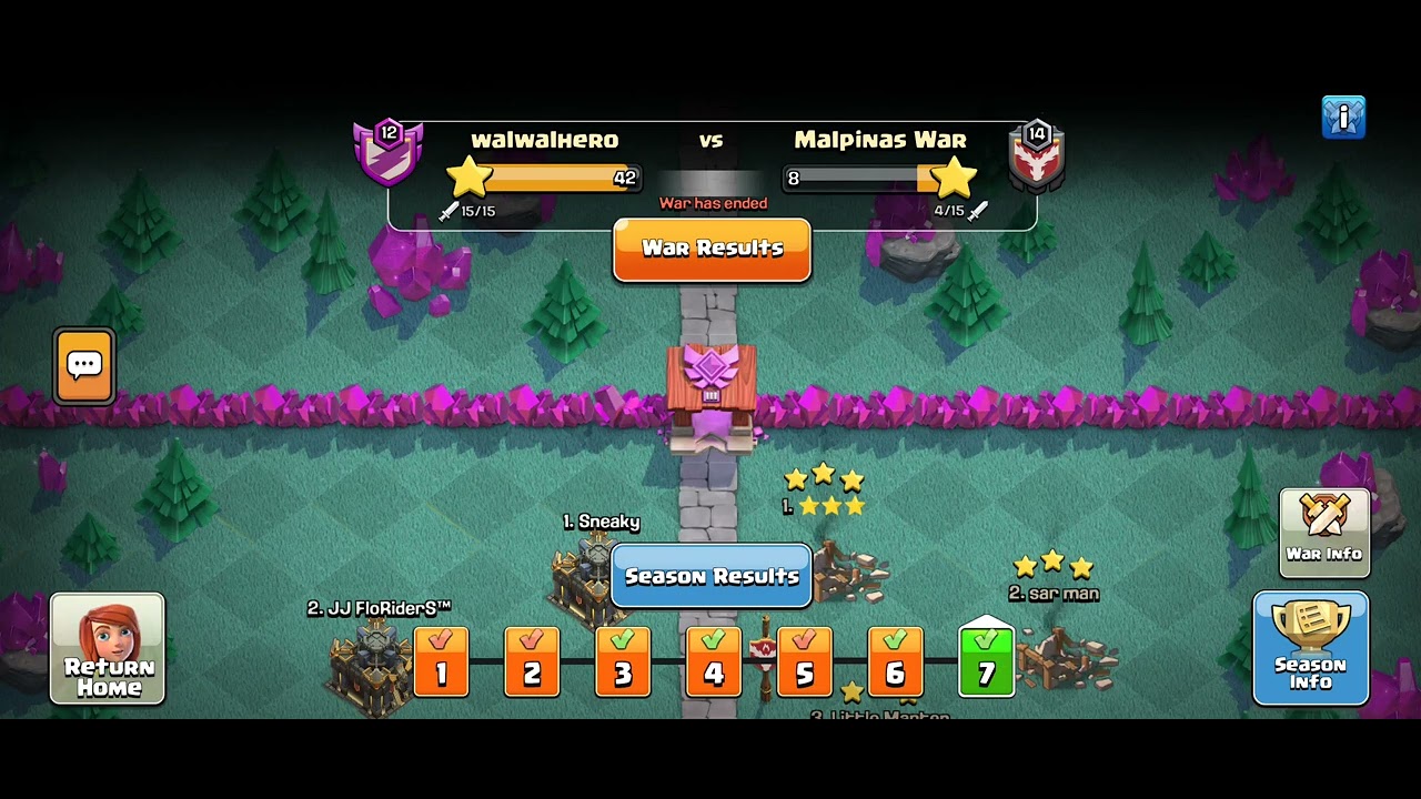 coc bug, unable to start a war - YouTube