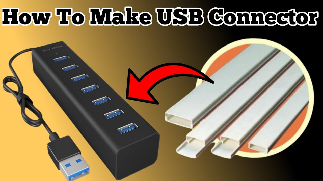 How To Make USB Connector | USB Hub Kaise Banaye | Ashish experiment ...
