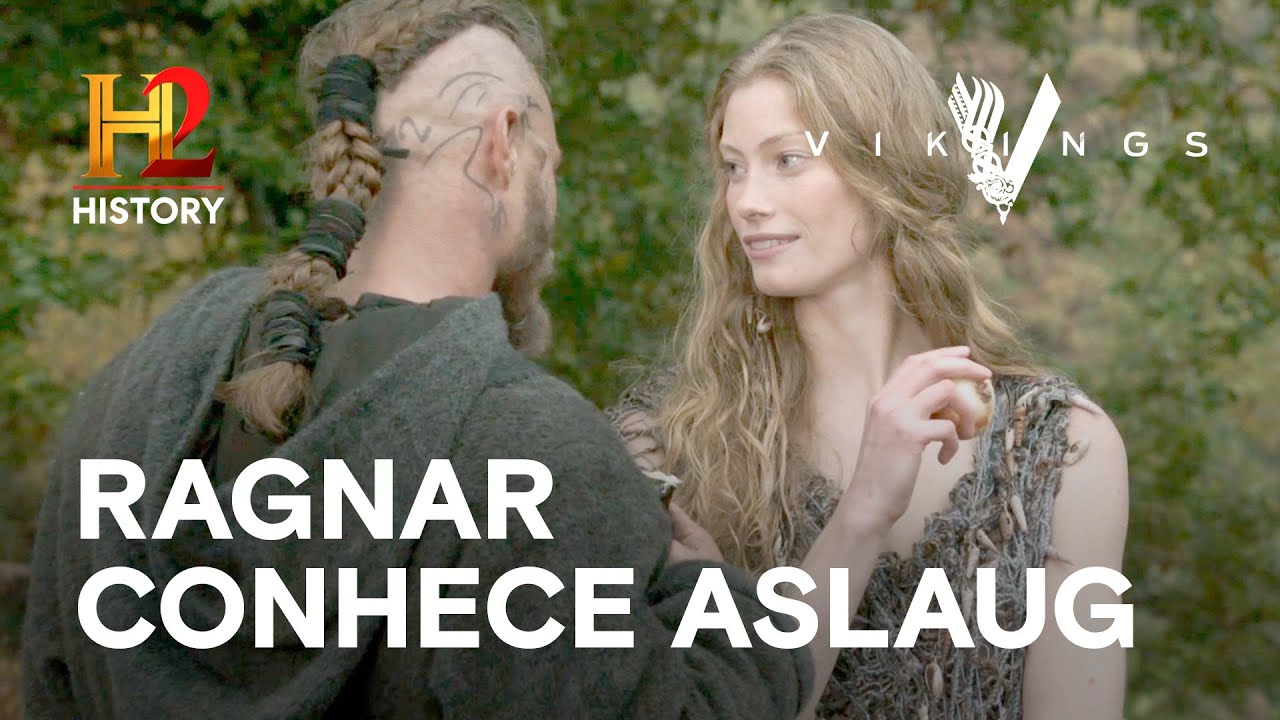Ragnar conhece Aslaug | VIKINGS S1 E09 | HISTORY - YouTube