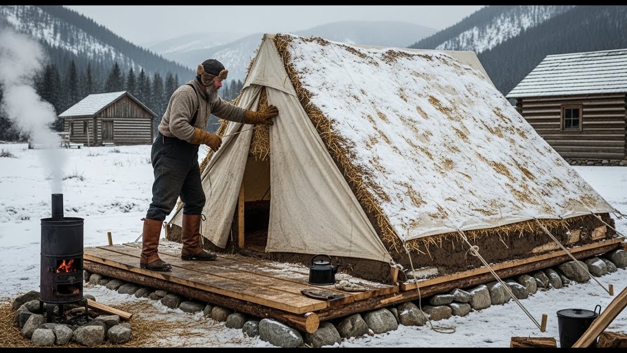 Prospectors Thought His Tent Was a Joke — Until It Survived the Winter ...