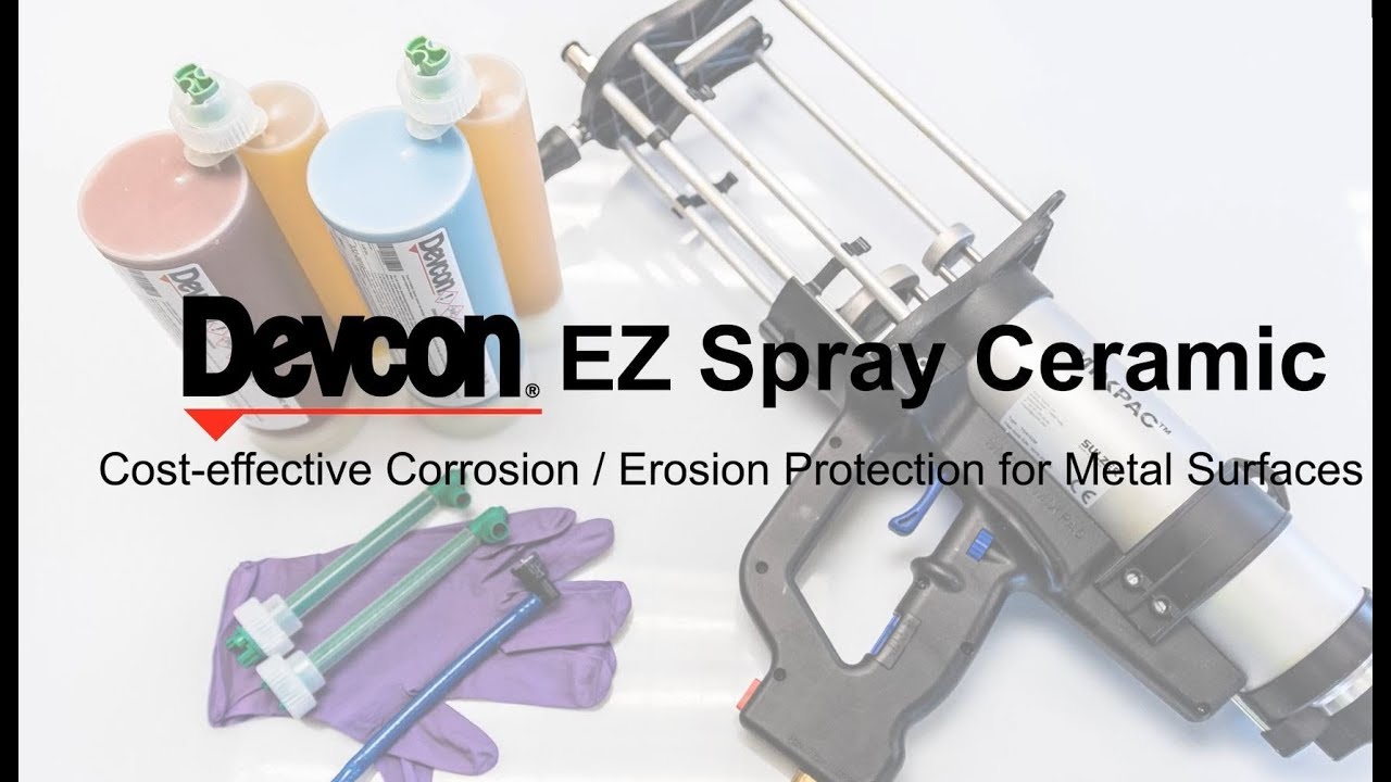 Devcon® EZ Spray Ceramic - YouTube