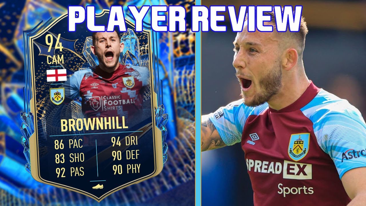 CHEAT CODE! 😏 94 TOTS BROWNHILL PLAYER REVIEW! FIFA 23 ULTIMATE TEAM ...