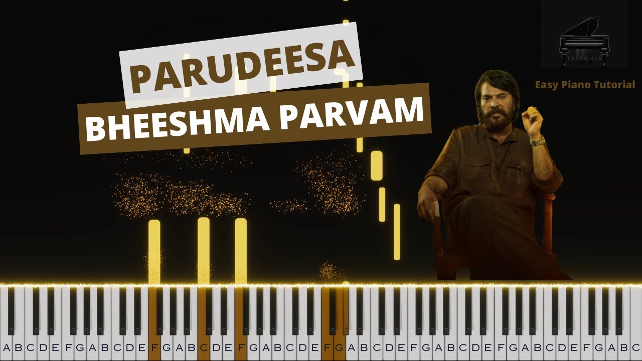 Parudeesa | Bheeshma Parvam | Piano Tutorial - YouTube