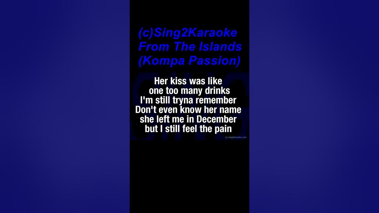 Jason Derulo, Frozy, Tomo From The Islands Kompa Passion (Karaoke ...