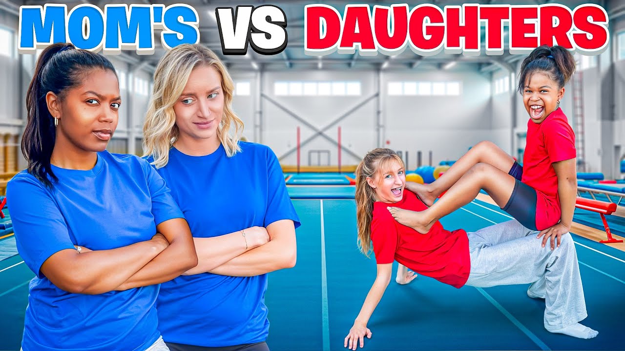 Mom VS Daughters EXTREME YOGA challenge! - YouTube