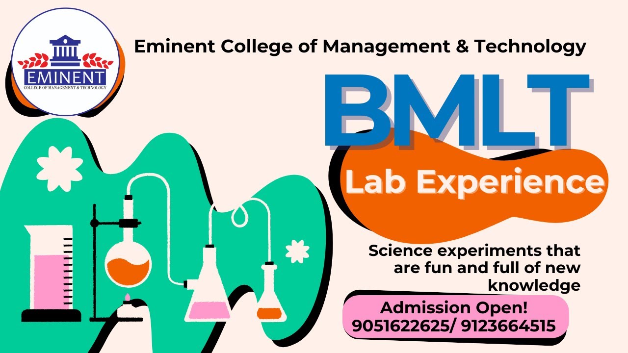 BMLT LAB TOUR - 2024 | Eminent College of Management & Technology - YouTube