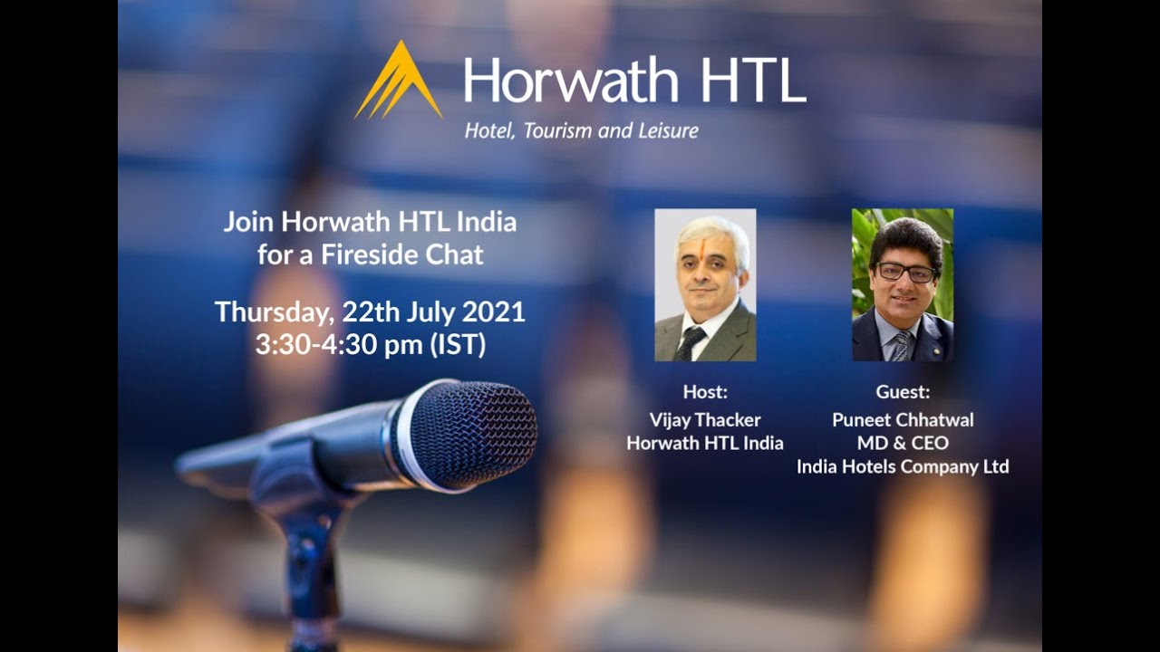 Fireside Chat with Puneet Chhatwal, MD & CEO, IHCL - YouTube
