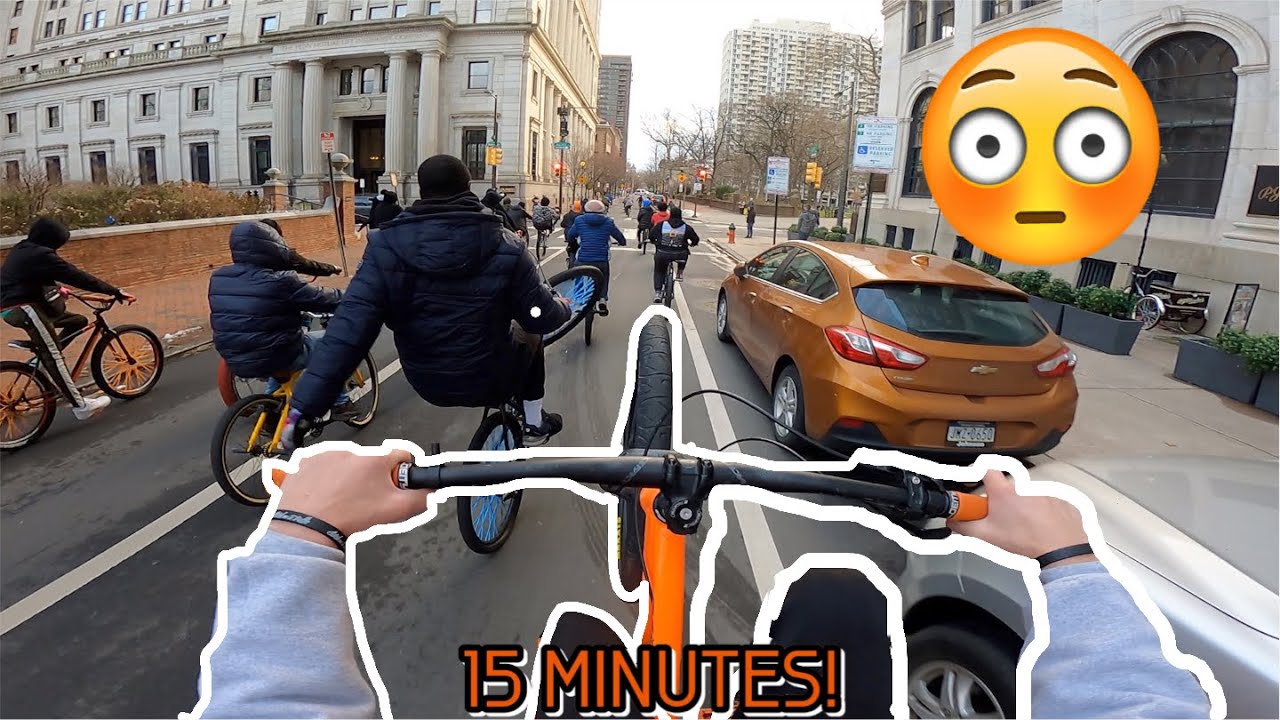 15 MINUTE WHEELIE IN A RIDEOUT ON THE C100 ! - YouTube