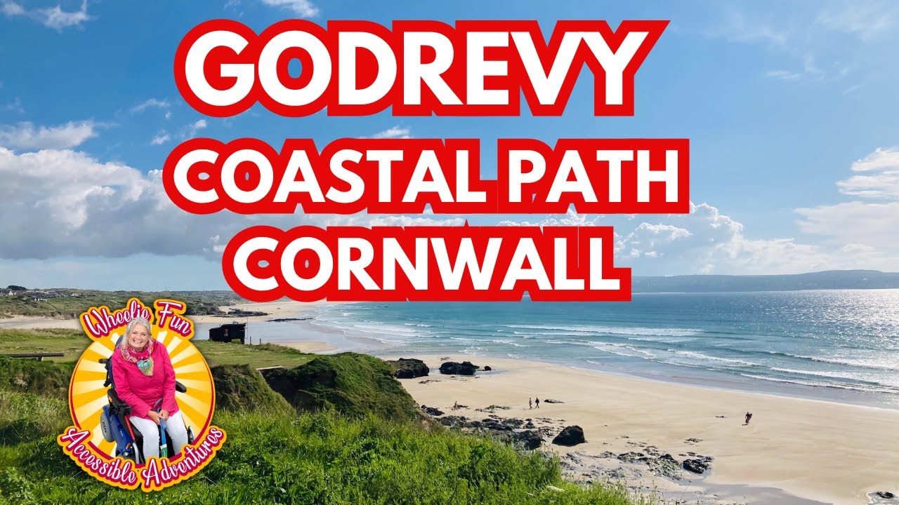 GODREVY COASTAL PATH, ACCESSIBLE PATH one of the best routes I've done ...