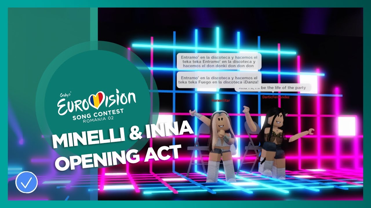 Gabys' Eurovision Song Contest 02 | Minelli & Inna - Opening Act ...