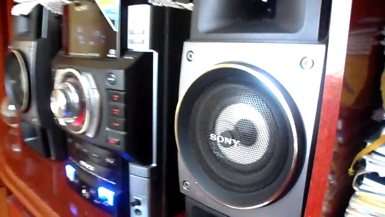 SONY MHC-GTR8 (16) Con Música de DJ - YouTube