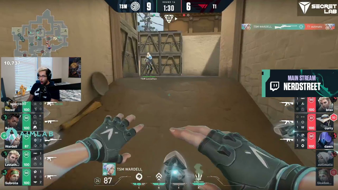 TSM Wardell the marshall shots - TSM vs T1 - YouTube