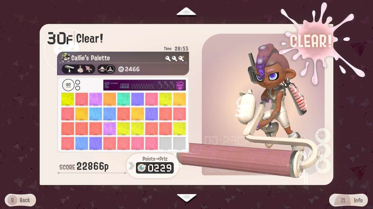 SPLATOON 3 SIDE ORDER first clear (roller, 1 life) - YouTube