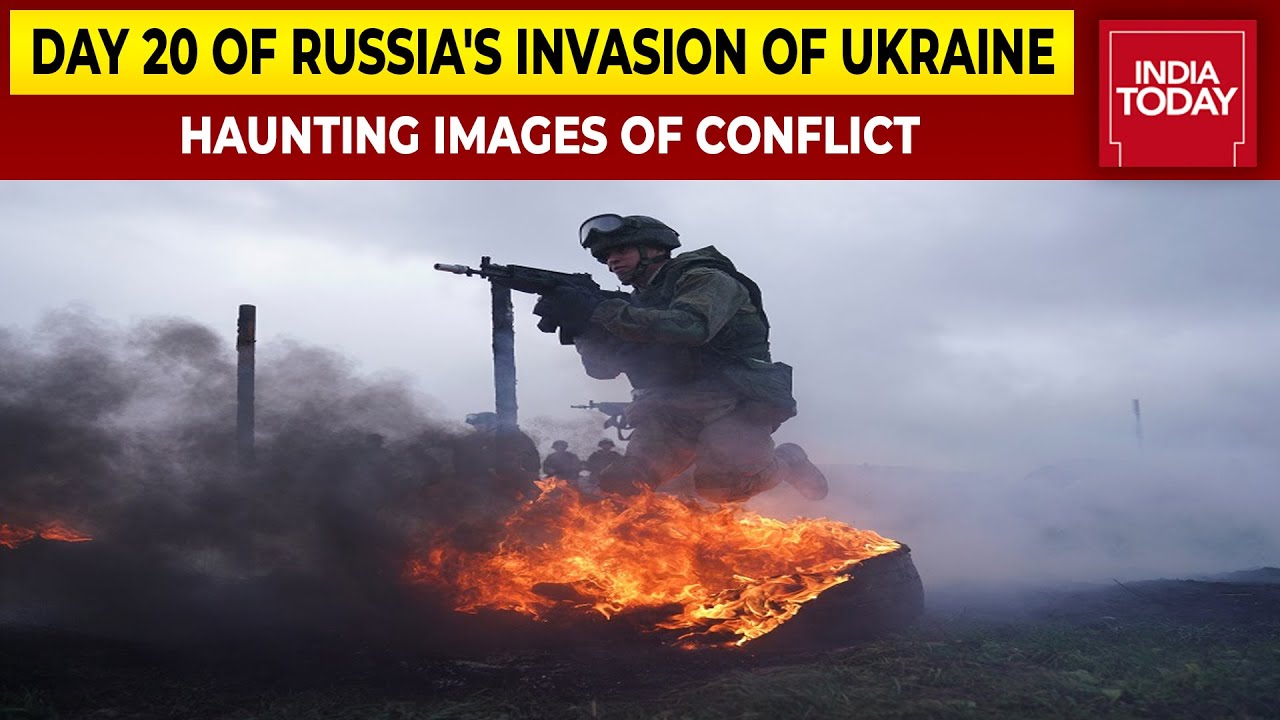 Russian Army Shell Homes; Refugees Flee Homeland | Haunting Images Of ...