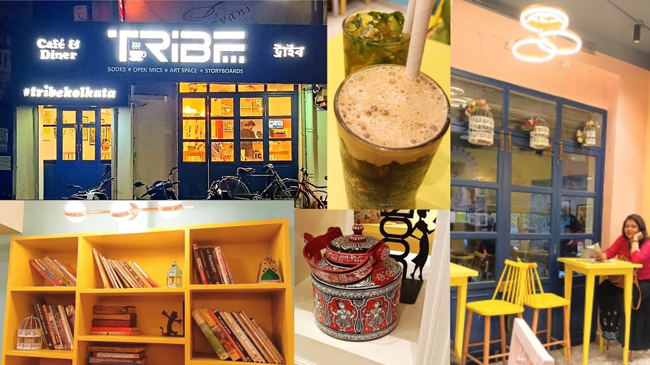 Tribe Cafe Behala || A Beautiful Place To Visit || Smartina - YouTube