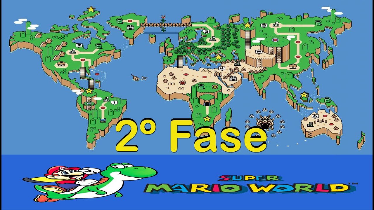 Super Mario Bros. World Multiplayer 2 Players SNES Longplay - Super ...