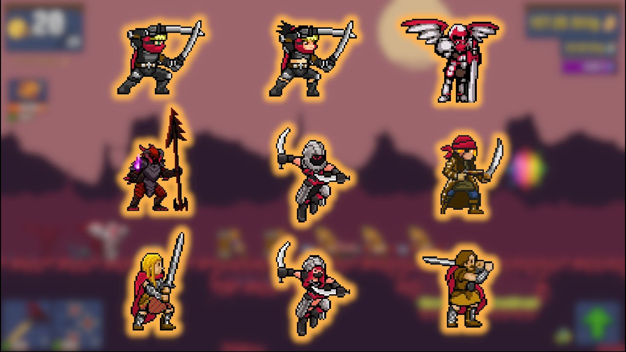 [Tap Ninja] All characters and their animations preview (2K • PC • no commentary) - YouTube