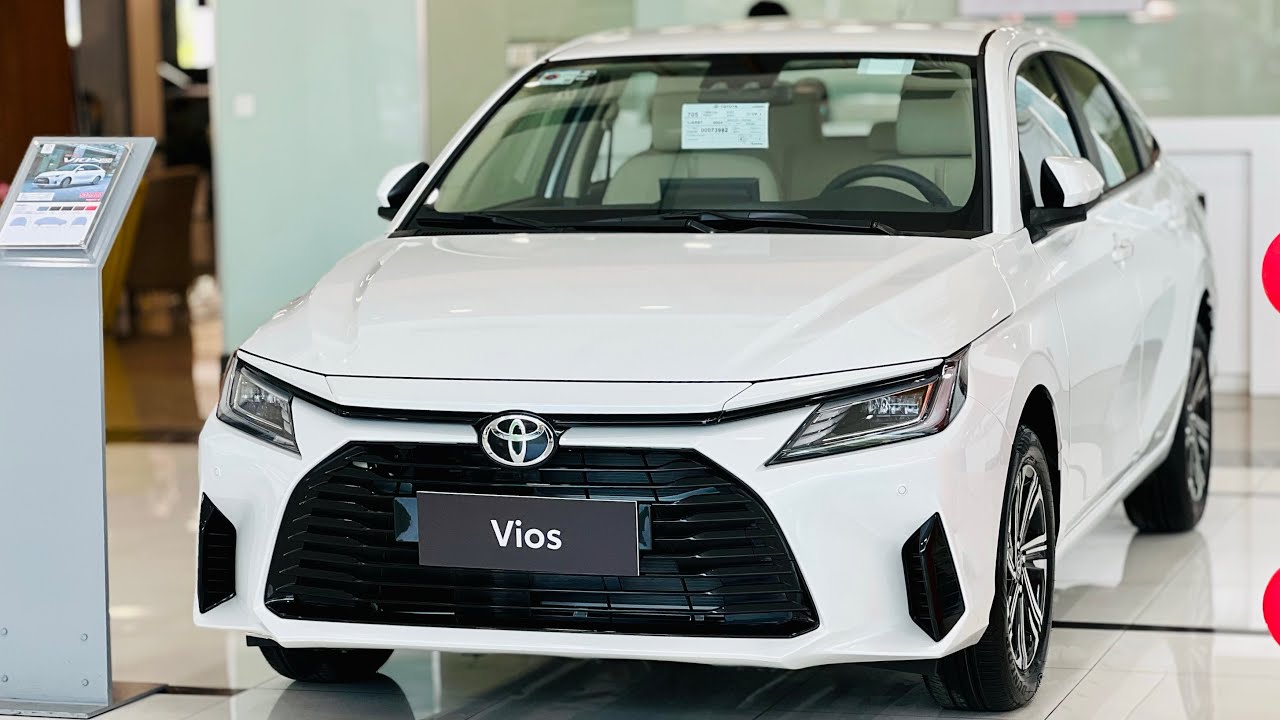 Toyota Vios 2024 1.3L Review Exterior and Interior Details - YouTube
