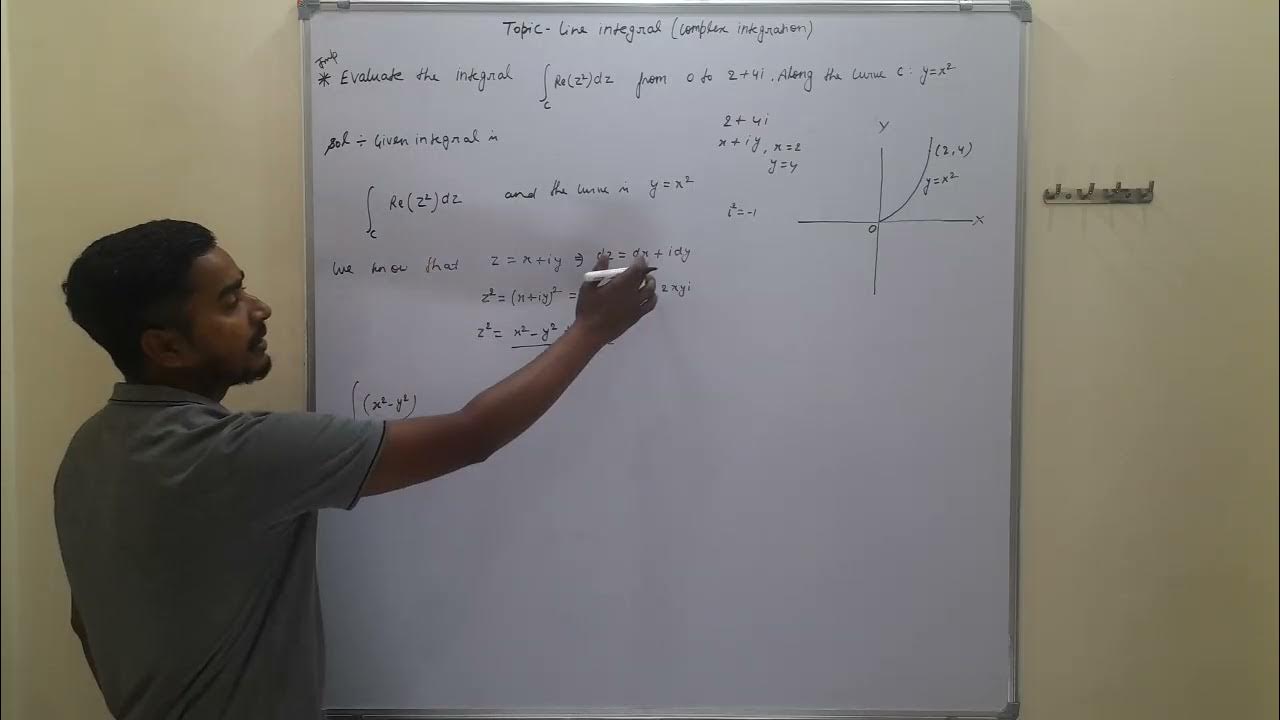 Complex Integration (line integral) upsc IFos pyq maths 2020 paper-2 - YouTube