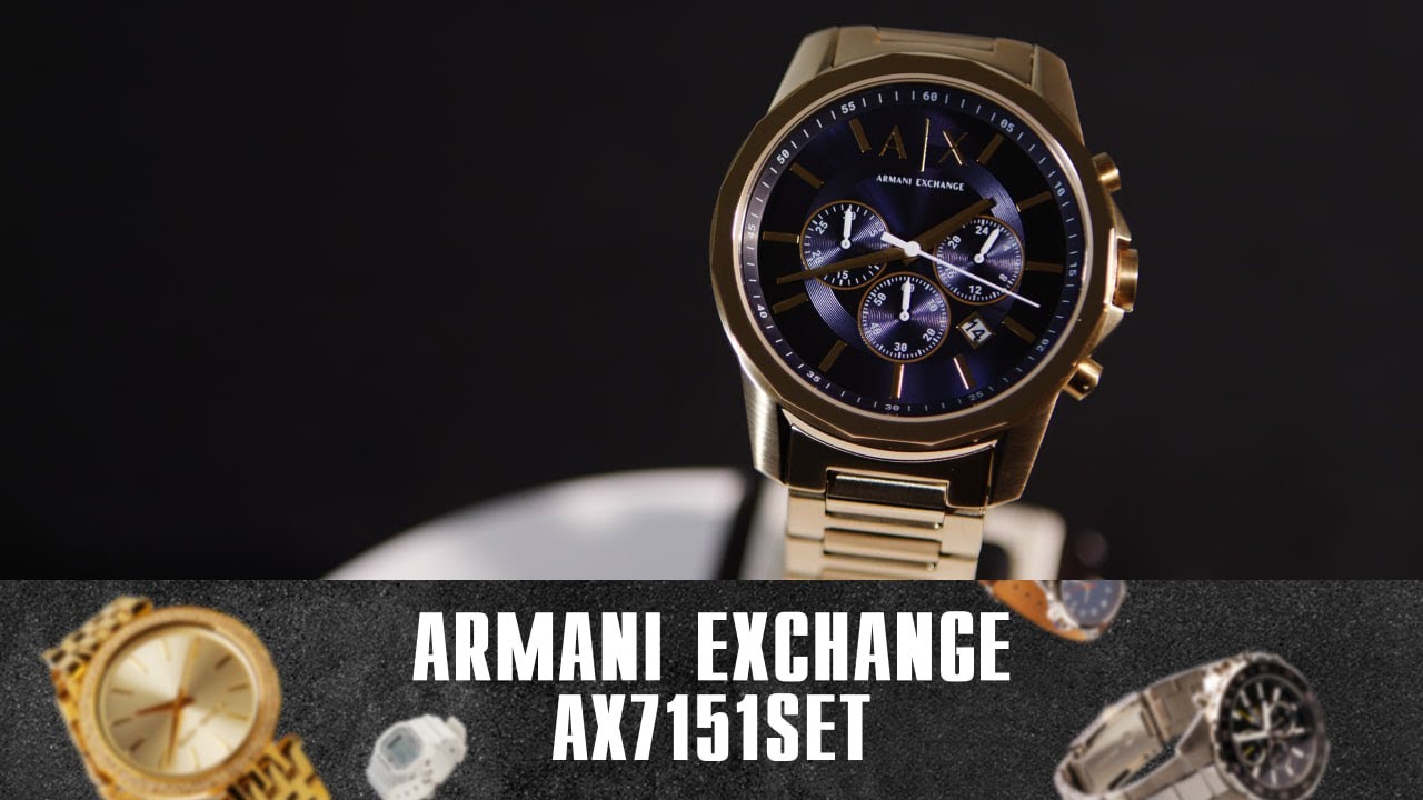 ARMANI EXCHANGE AX7151SET. Огляд\Review by secunda.com.ua - YouTube
