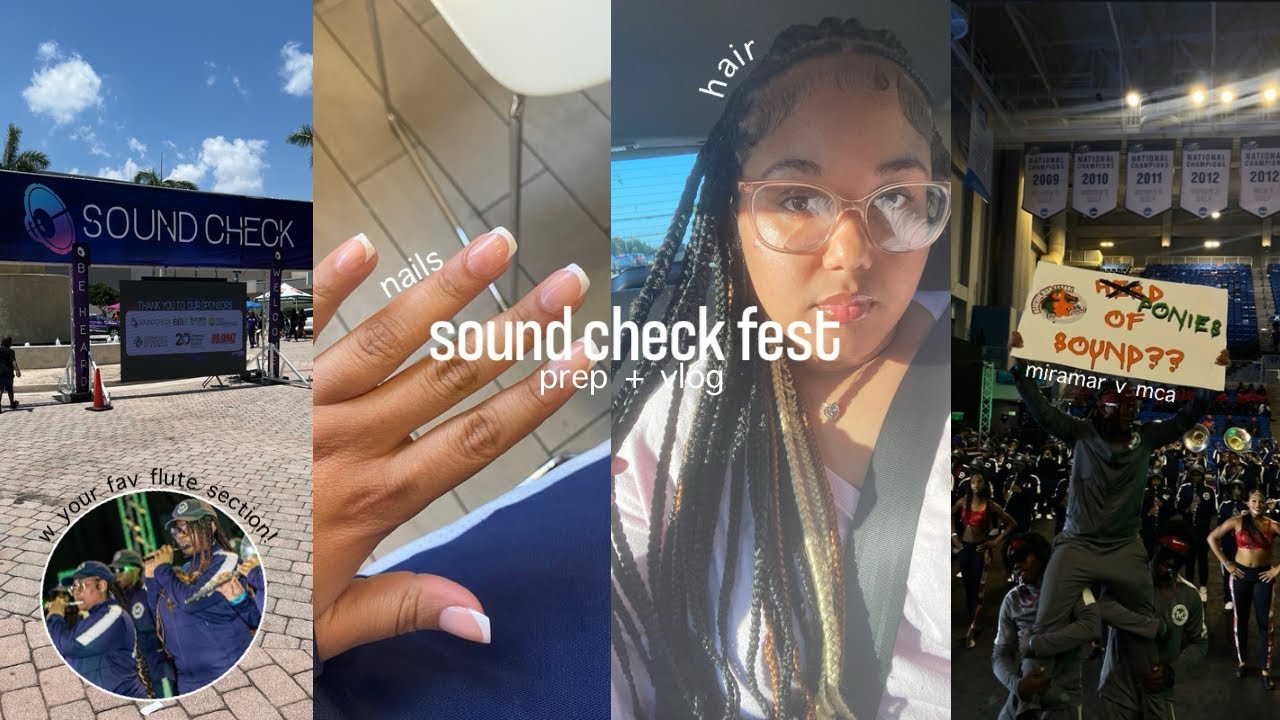 sound check fest | prep + vlog - YouTube