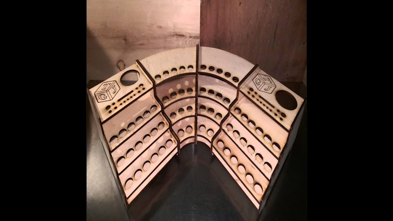 TGJ Hobbies Paint Rack Showcase - YouTube