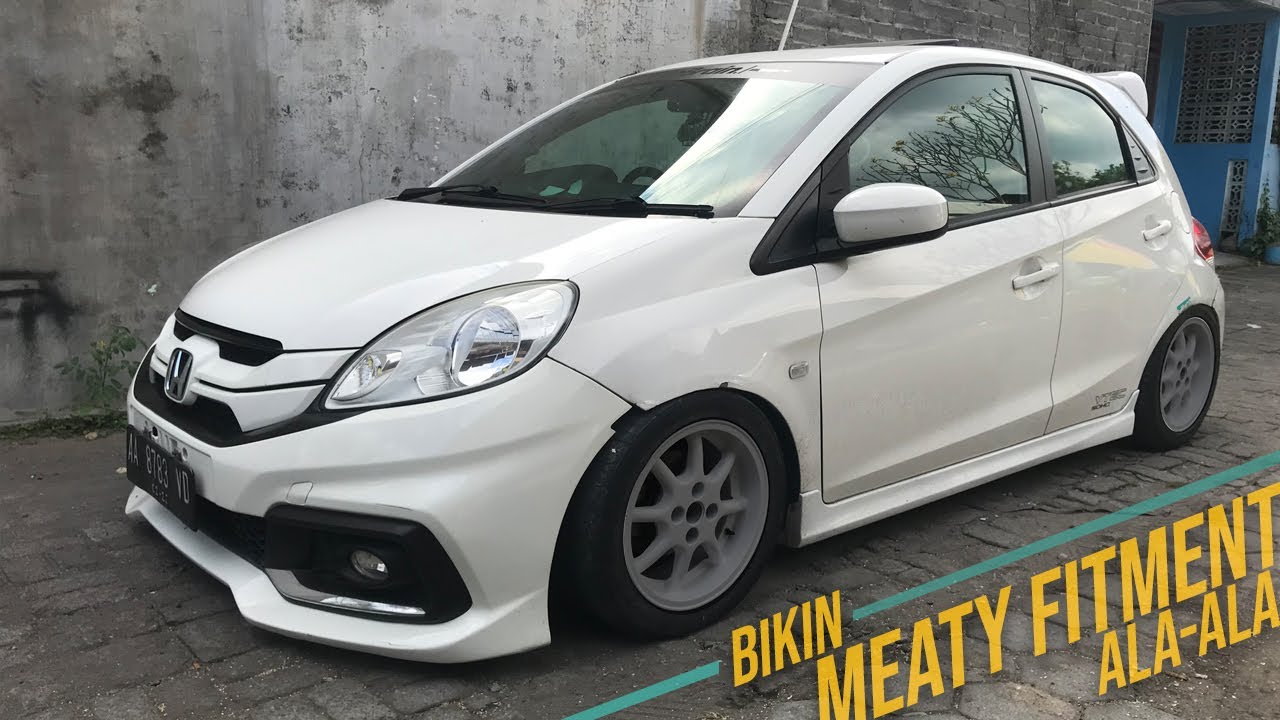 Repaint Velg Lama & Coba Pasang lagi di Brio - YouTube