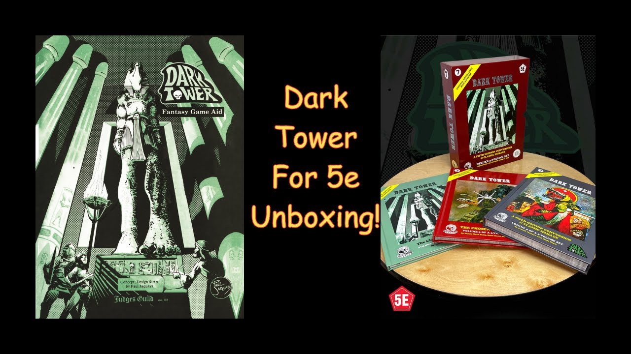 Dark Tower for 5e Unboxing! - YouTube