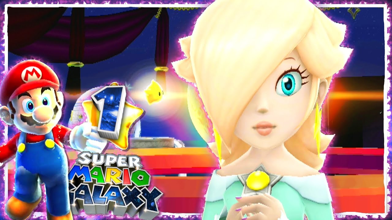 Super Mario Galaxy #1 - Rosalina i wypad w kosmos! - YouTube