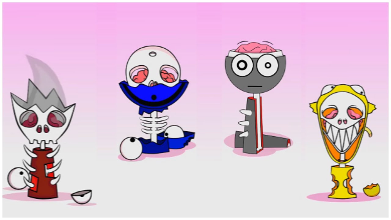 Sprunki😱Scary / Compilation👻Incredibox - YouTube