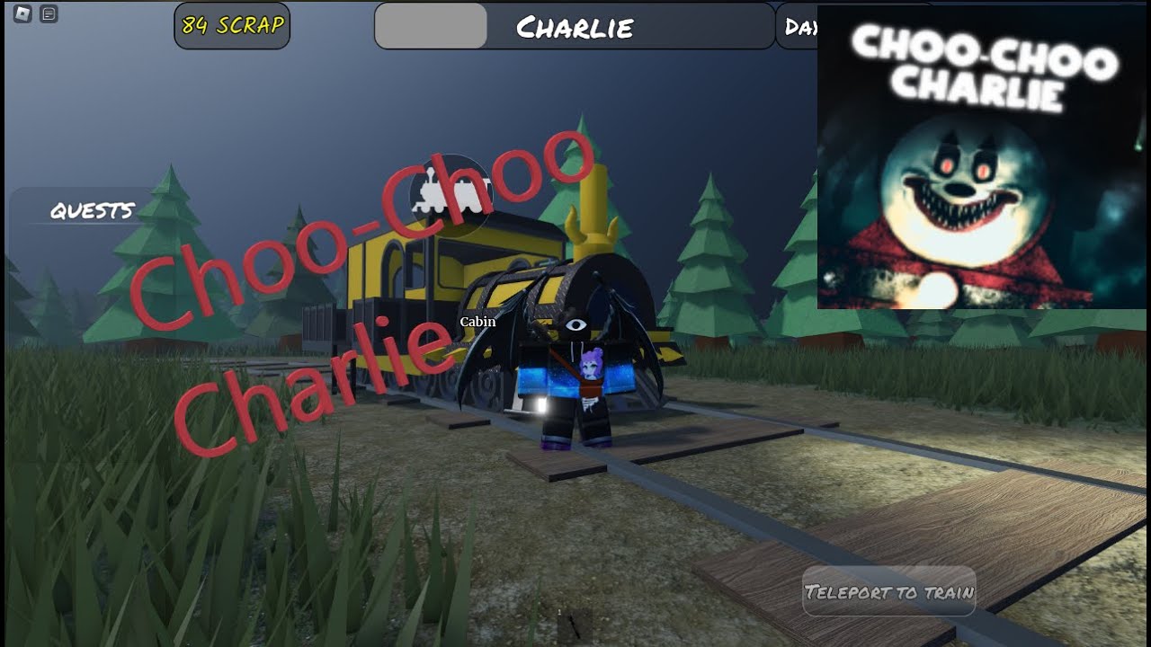 Roblox Choo-Choo Charlie(All Quests/Fully Upgraded Train) - YouTube