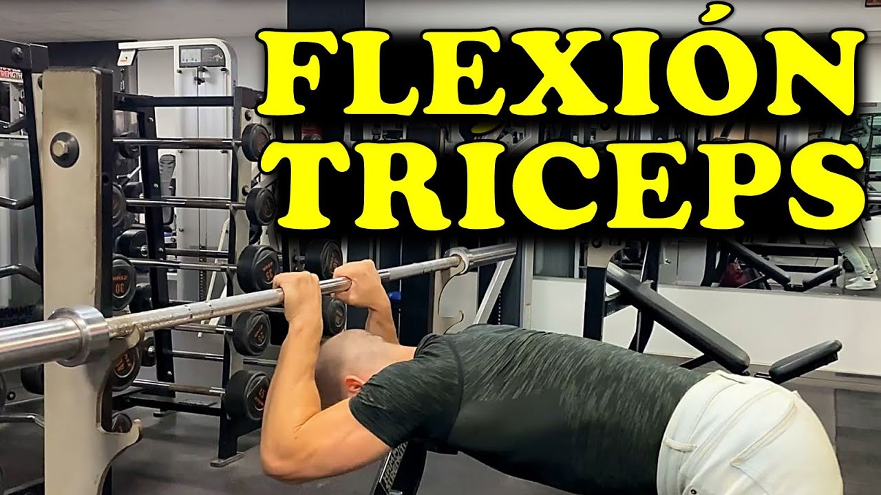 FLEXIONES DE TRÍCEPS Variante Avanzada - YouTube
