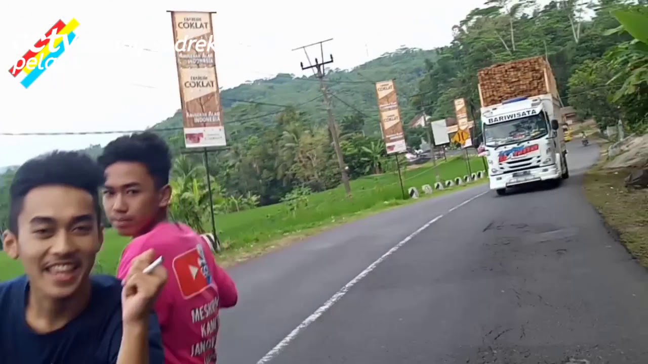 Angling darma||oleng parah di jalur tasik|| cctv tukang sodrek pelat z ...
