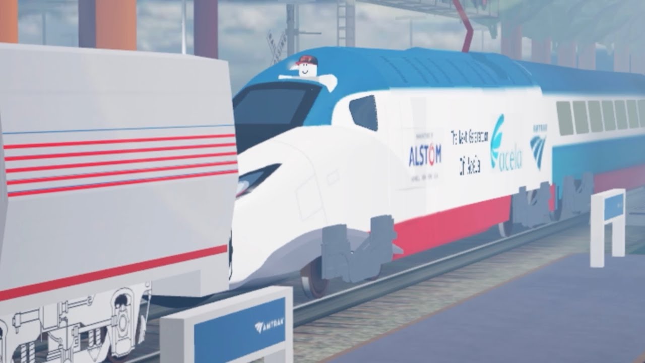 Amtrak Aveila Liberty Express Train (Roblox Railfanning) - YouTube