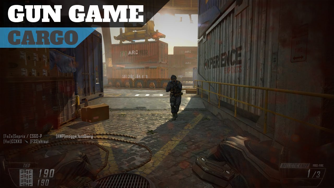 GunGame - Cargo (Black Ops 2 PC Live Gameplay) - YouTube
