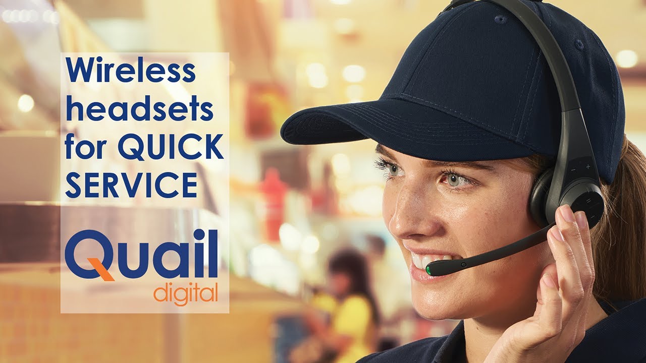 Quail Digital Headset System for QUICK SERVICE - YouTube