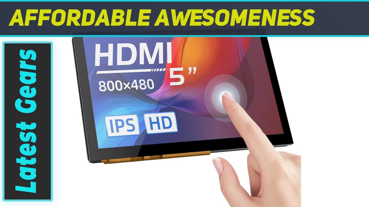 BIGTREETECH 5-Inch HDMI Touch Screen Display Review - YouTube