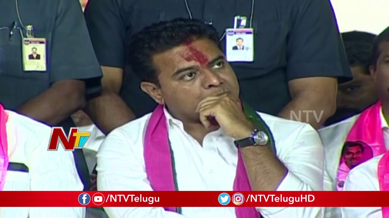 MLA Peddi Sudarshan Reddy Speech At TRS Party Office Foundation ...