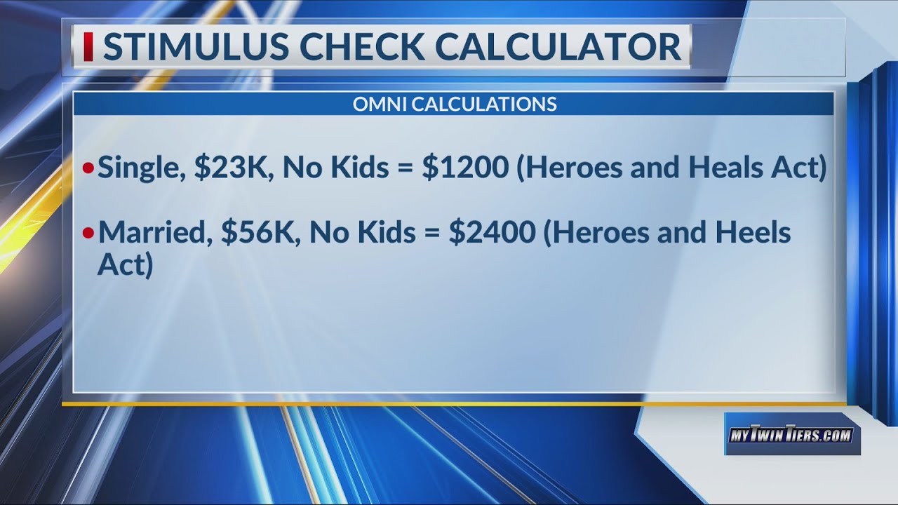 Heroes and Heals Act stimulus checks amount - YouTube